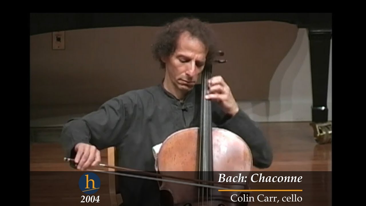 Bach: Chaconne | Colin Carr, Cello - YouTube
