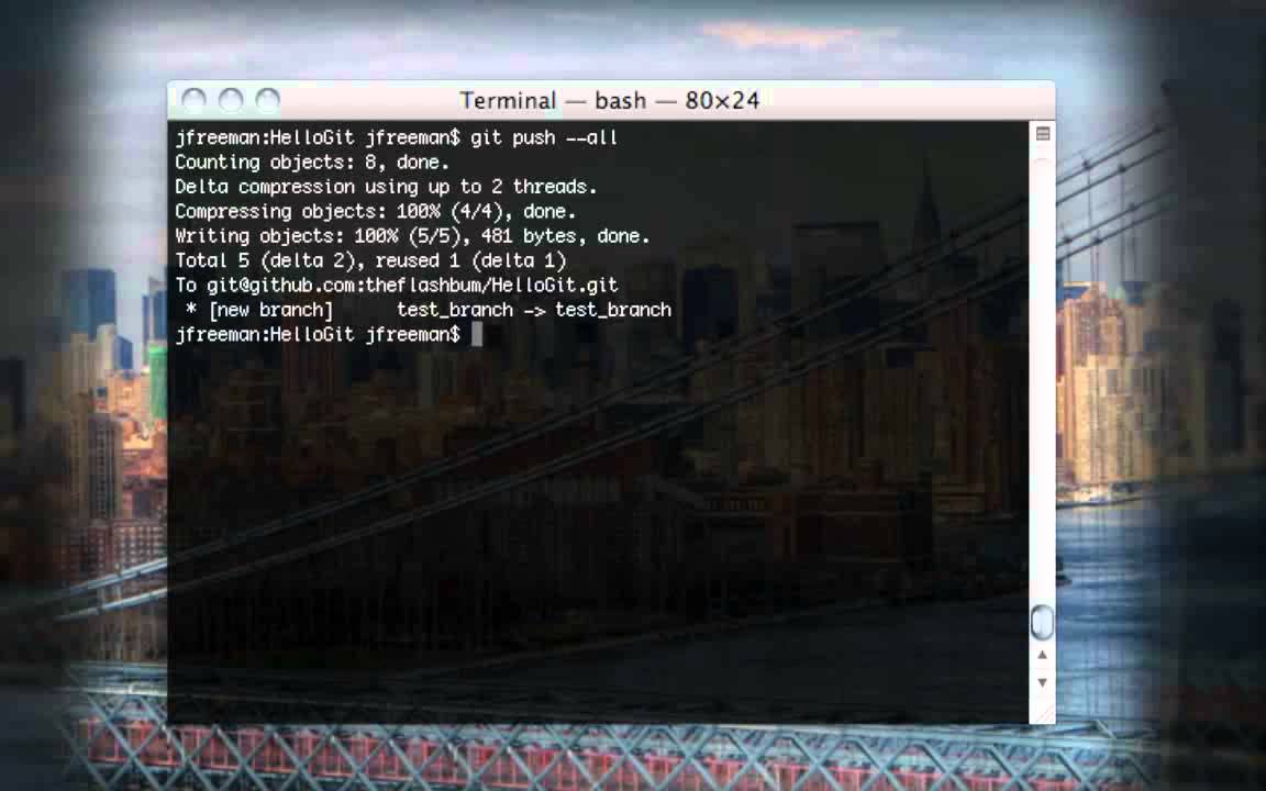 Flash for Android: Git Introduction 3 - YouTube