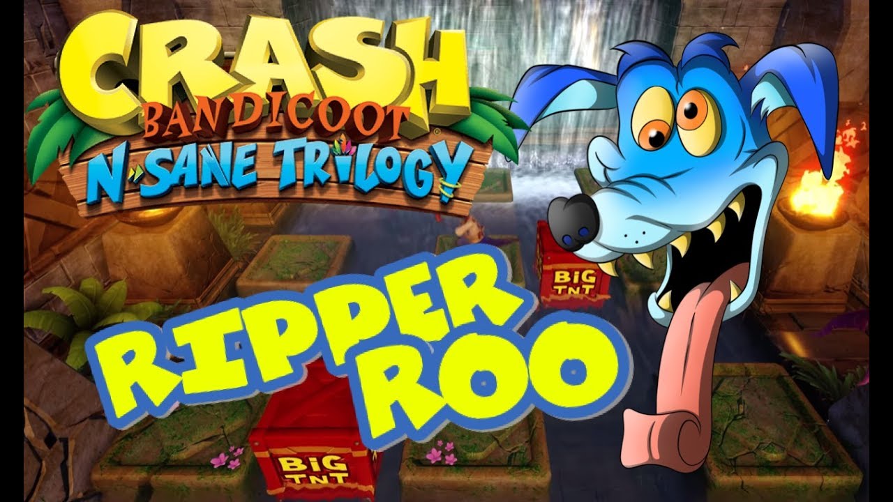 Ripper Roo boss Crash Bandicoot N Sane Trilogy ITA1 - YouTube