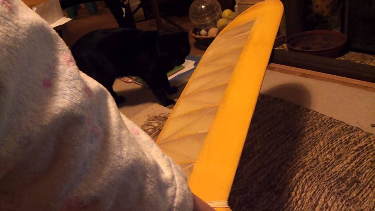 Black Magic Plane all patched up. - YouTube