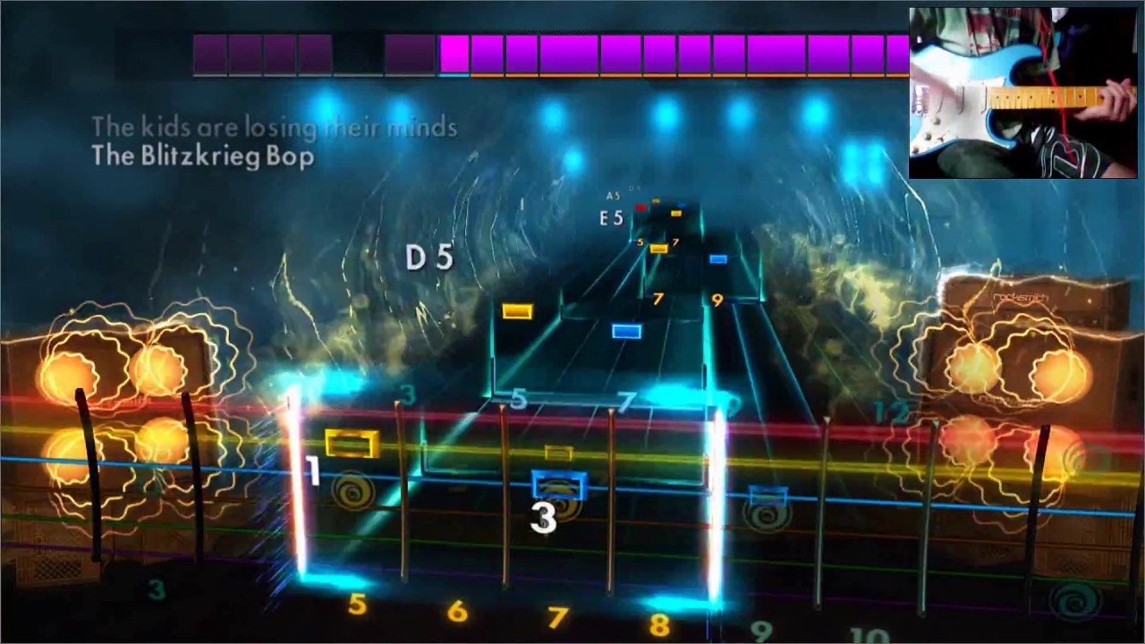 Rocksmith Remastered - Ramones - Blitzkrieg Bop - YouTube