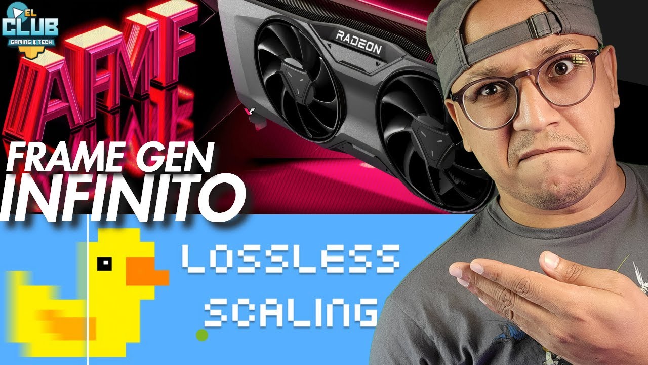 REALIDAD del FRAME GENERATION de AMD & NVIDIA l LOSSLESS SCALING - YouTube