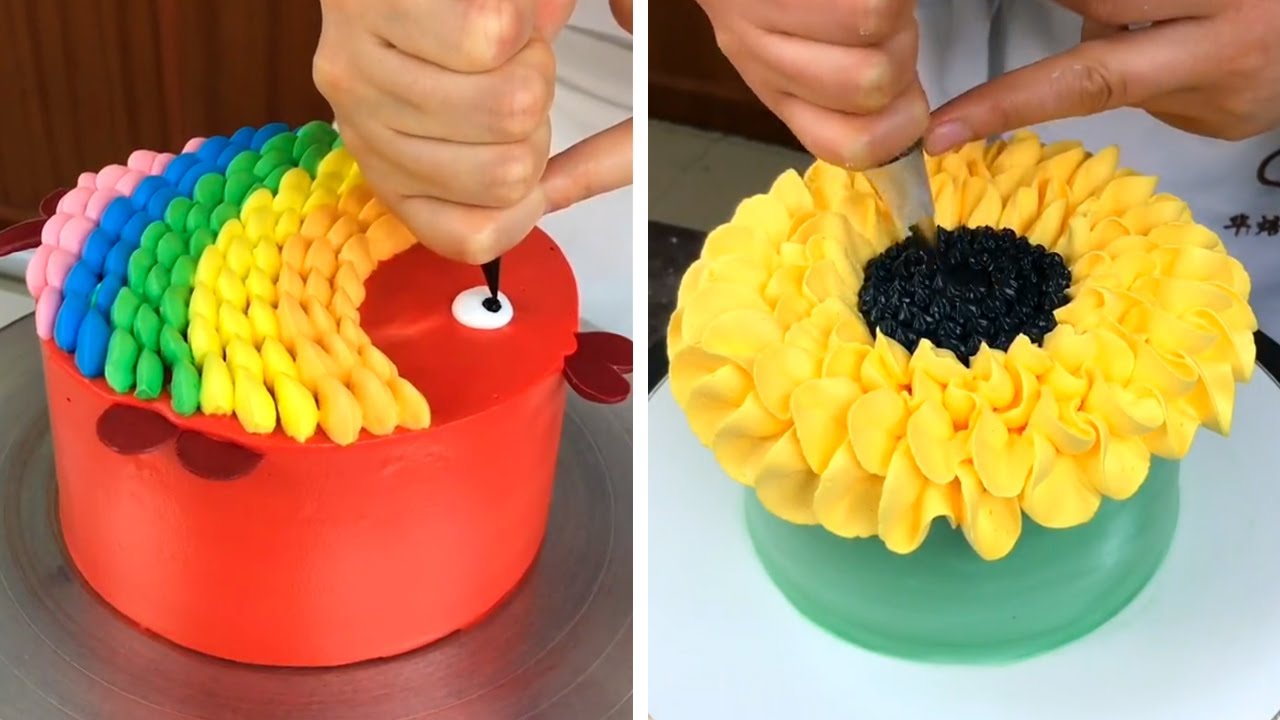 Tasty & Quick Cake Decorating Tutorials | Most Satisfying Chocolate Cake Recipes Compilation ...