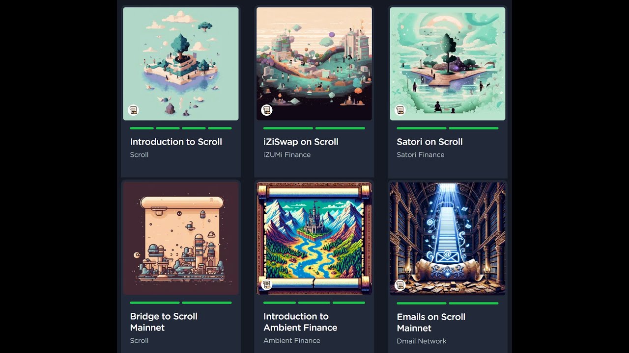 Layer3 Quests - The Scroll Ecosystem - YouTube