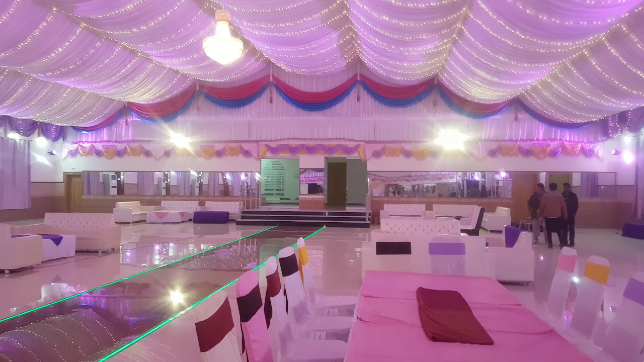 Sheesh mehal shadi hall gt road gondal dist attock - YouTube