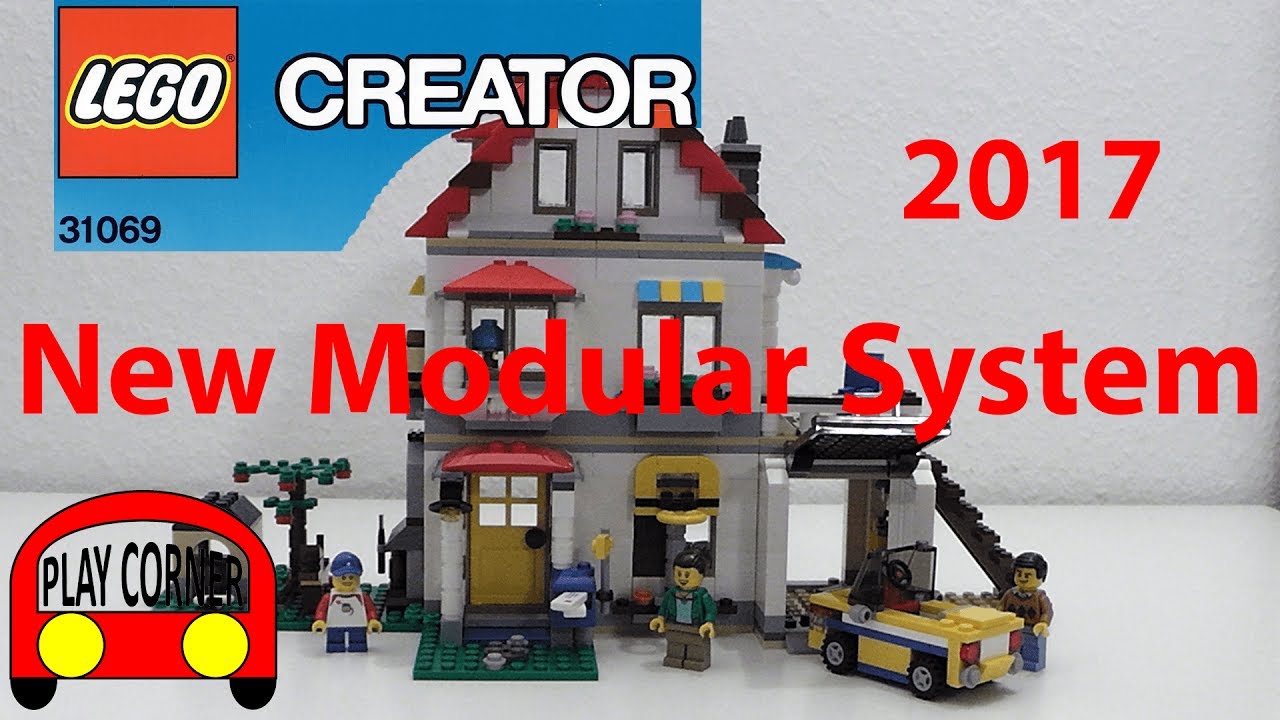 LEGO 31069 Modular Family Villa NEW Summer 2017 (Familienvilla) - YouTube