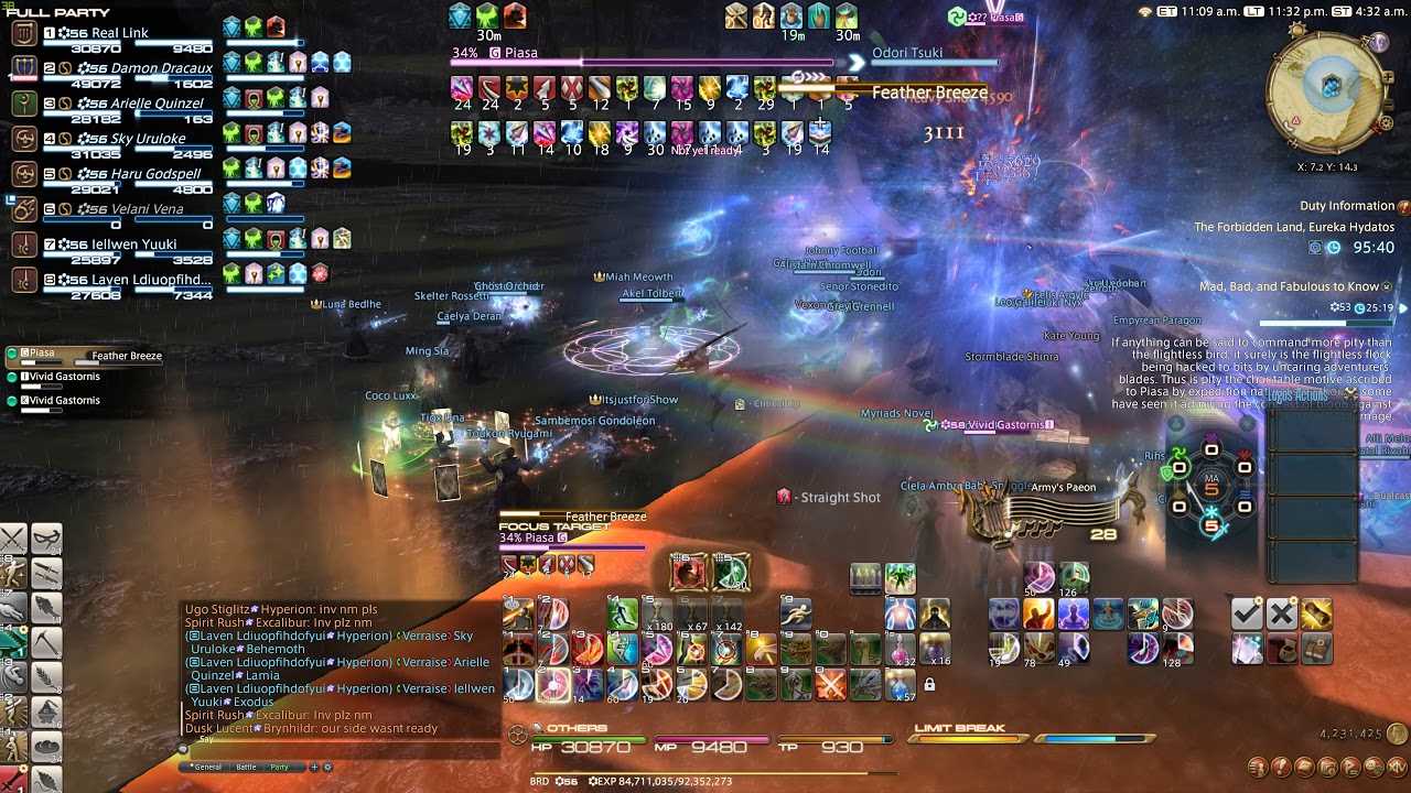 FFXIV Stormblood - Eureka Hydatos NM Piasa - YouTube