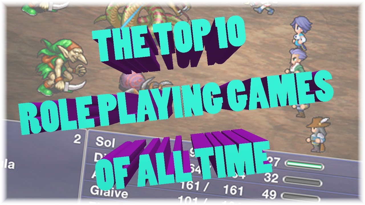 The Top 10 RPG's (Role Playing Game) #NemRaps - YouTube