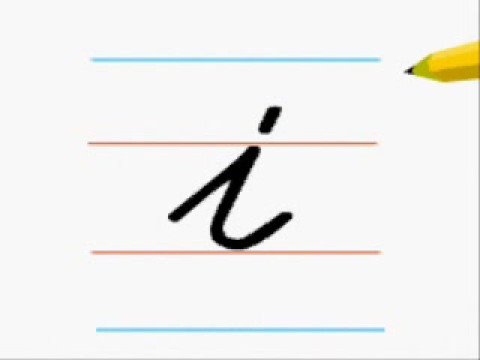 el yazısı harfleri 2. grup i sesi ve i harfi www.miniminibirlerim.com