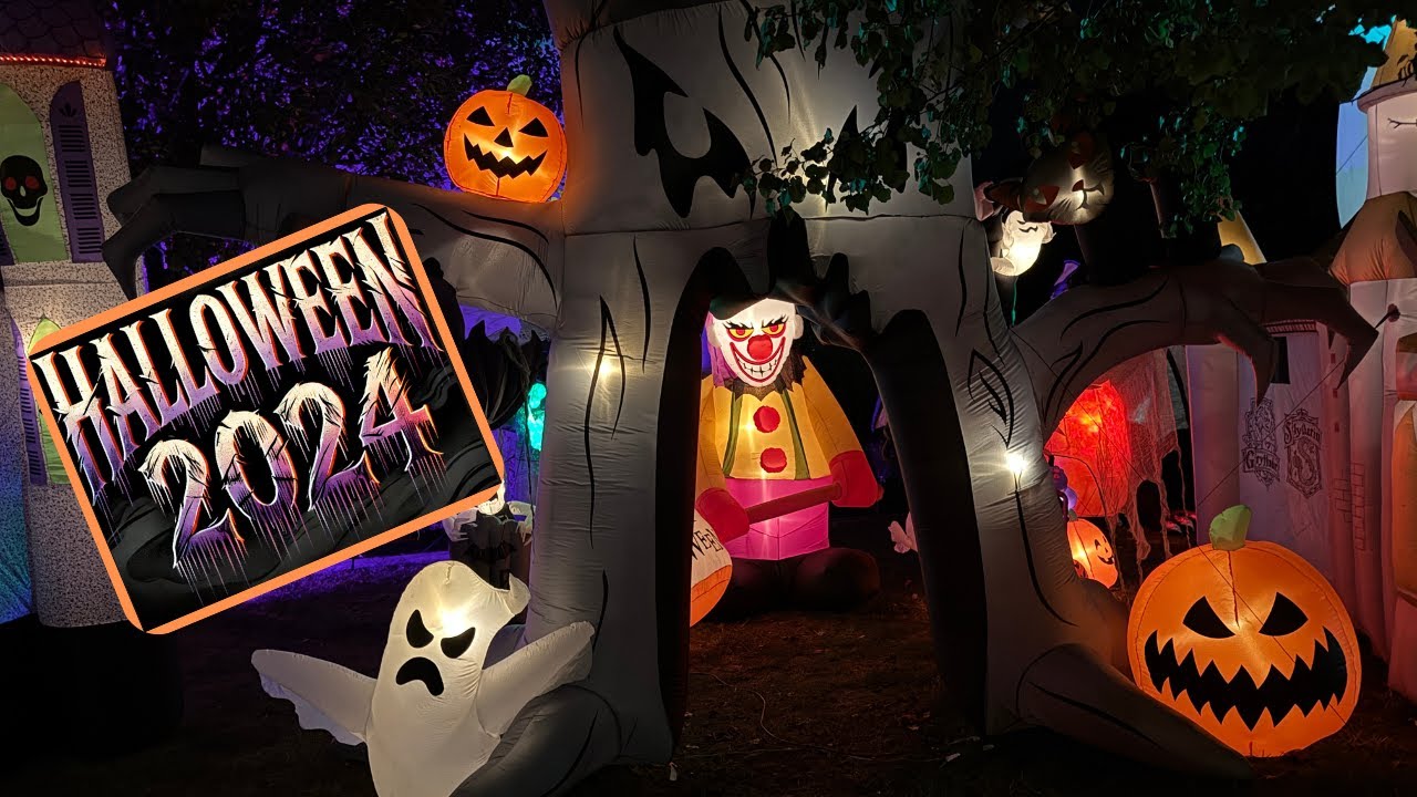 Large Inflatable Halloween Display! My biggest and most thrilling ...