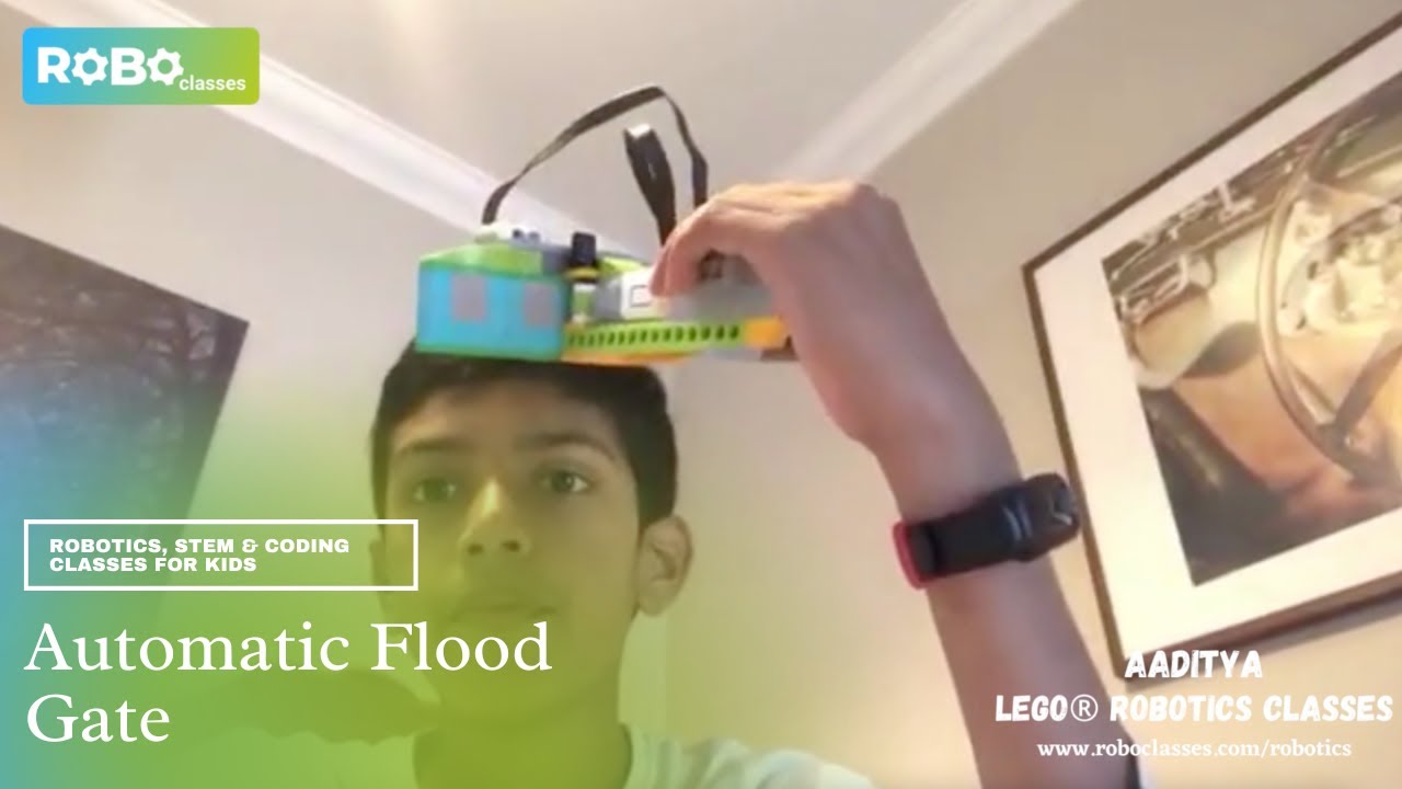 LEGO® WeDo2.0 Flood Gate robot by Aaditya - YouTube