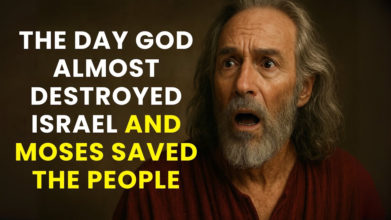THE DAY GOD ALMOST DESTROYED ISRAEL — AND MOSES SAVED THE PEOPLE - YouTube