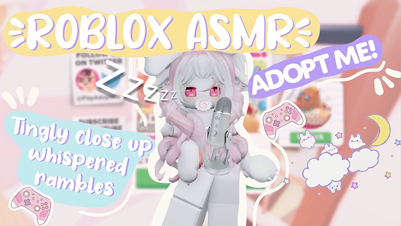 ROBLOX ASMR🌸 Close up tingly rambles to sleep, study, relax to! - YouTube