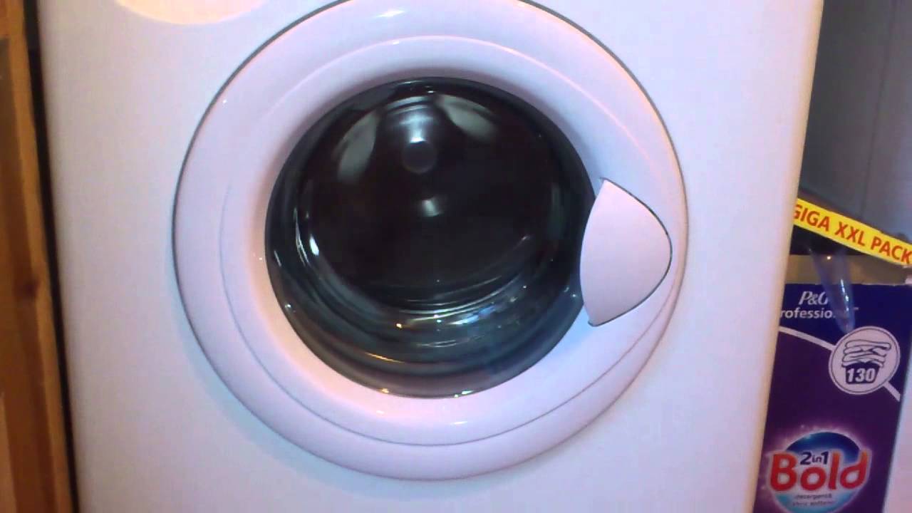 Indesit Evoloution W161 Washing Machine - Delicate Spin Cycle - YouTube