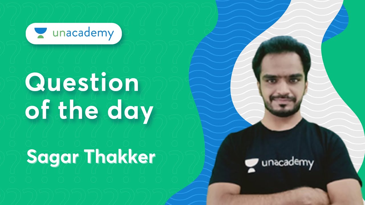 Question of the day | Sagar Thakker | 20 days to CAT 2022 - YouTube