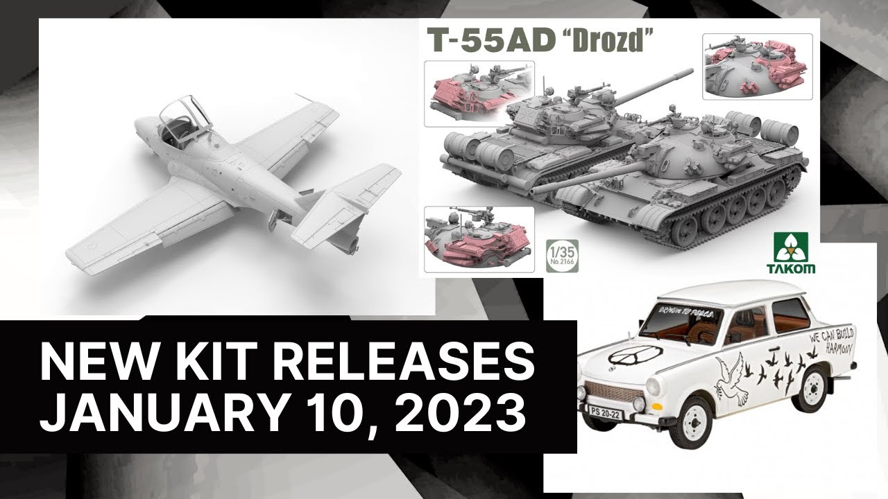 New Kit Releases: January 10, 2023 - YouTube