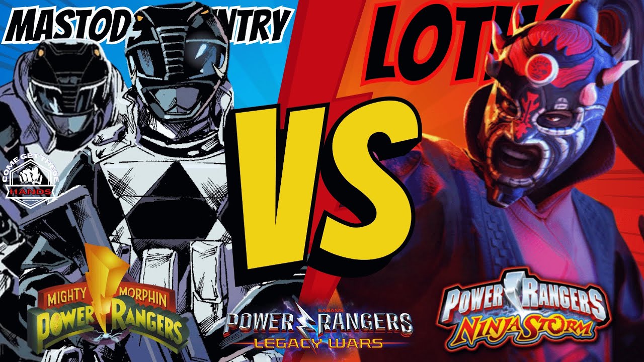 Mastodon Sentry Vs Lothor | Power Rangers Legacy Wars - YouTube