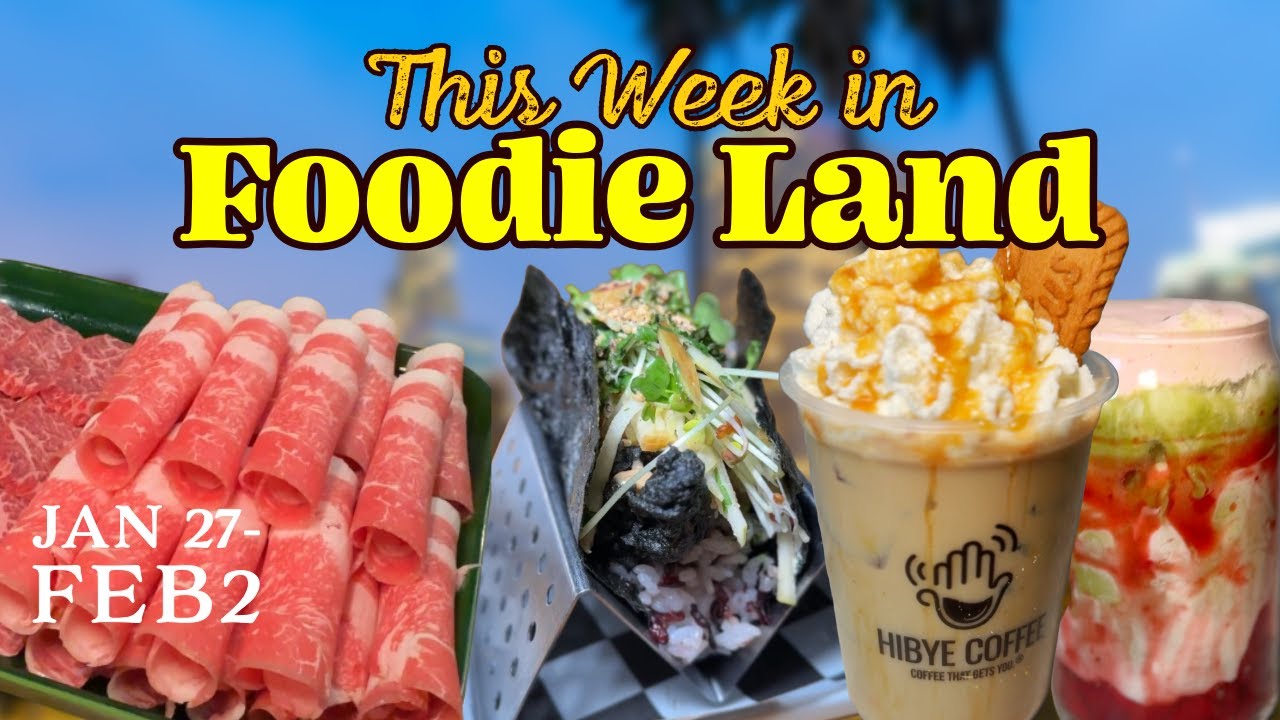 THIS WEEK IN FOODIE LAND | Food Review Compilation | {No. 3} - YouTube