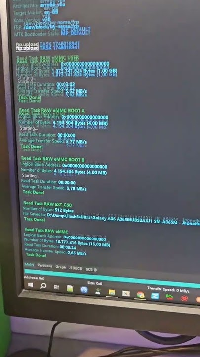 🇧🇷 Flash64 Ultra 🇧🇷Samsung A06 CPU: MTK/EMMCPayjoy/FRP Done - YouTube