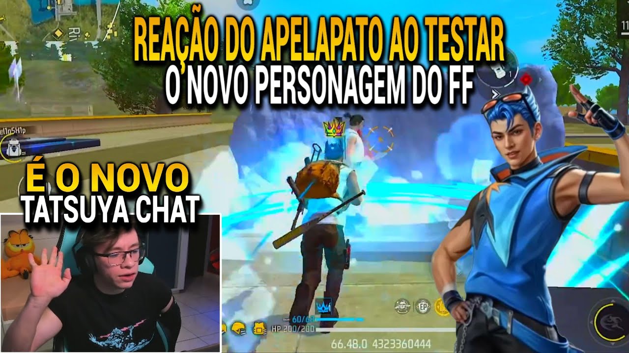 REAÇÃO DO APELAPATO AO TESTAR O NOVO PERSONAGEM OSCAR NO SERVIDOR ...