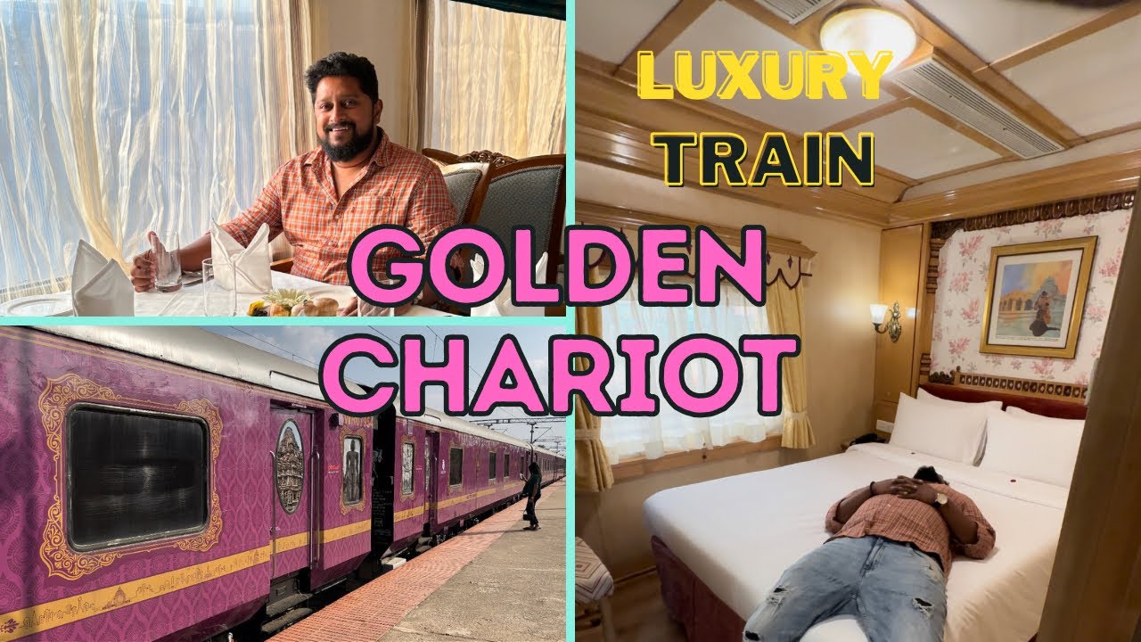 Golden Chariot Luxury Train of Karnataka - YouTube