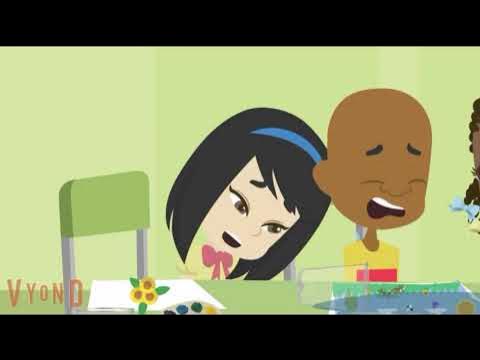 Little Bill And Crumbles Up Kiku’s Paiting - YouTube