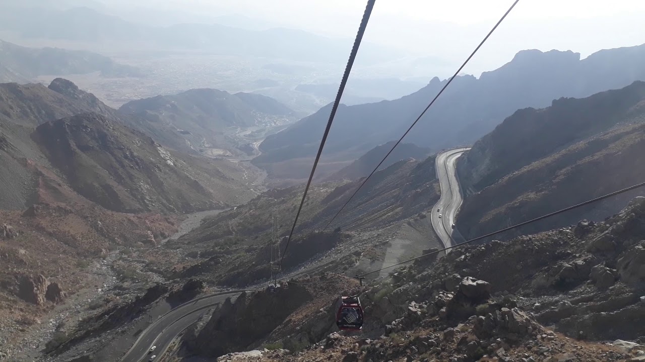 Keindahan Cable Car Thaif - YouTube