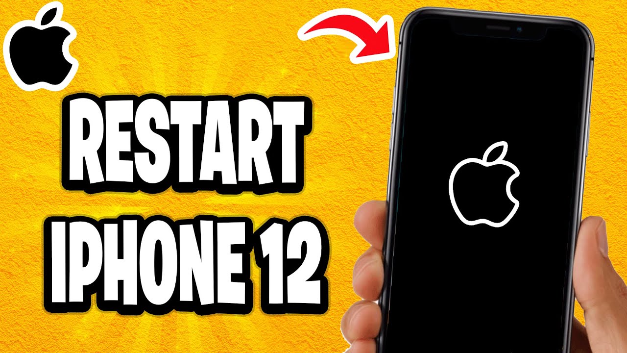 How To Restart iPhone 12 - YouTube