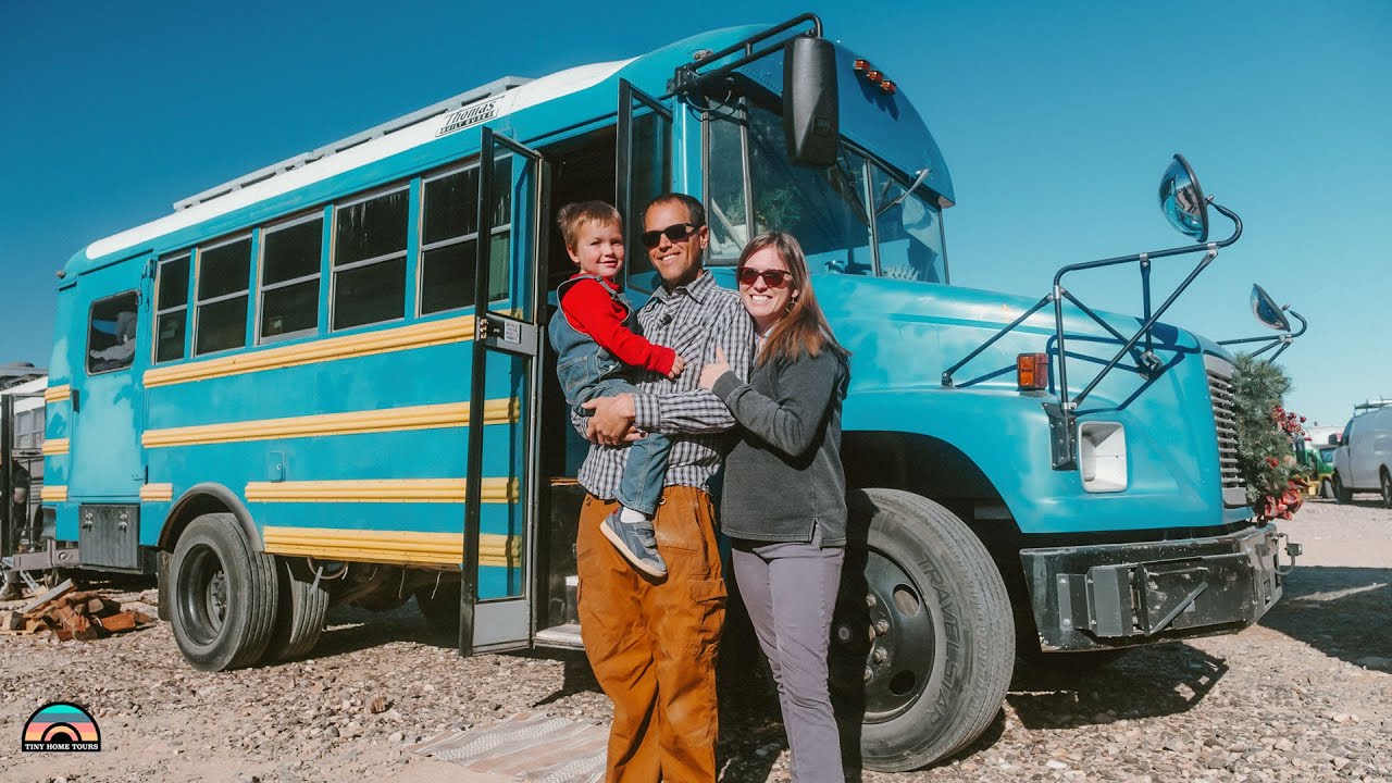Minimalist Skoolie for Family of 3 - Prioritizing Experiences & People ...