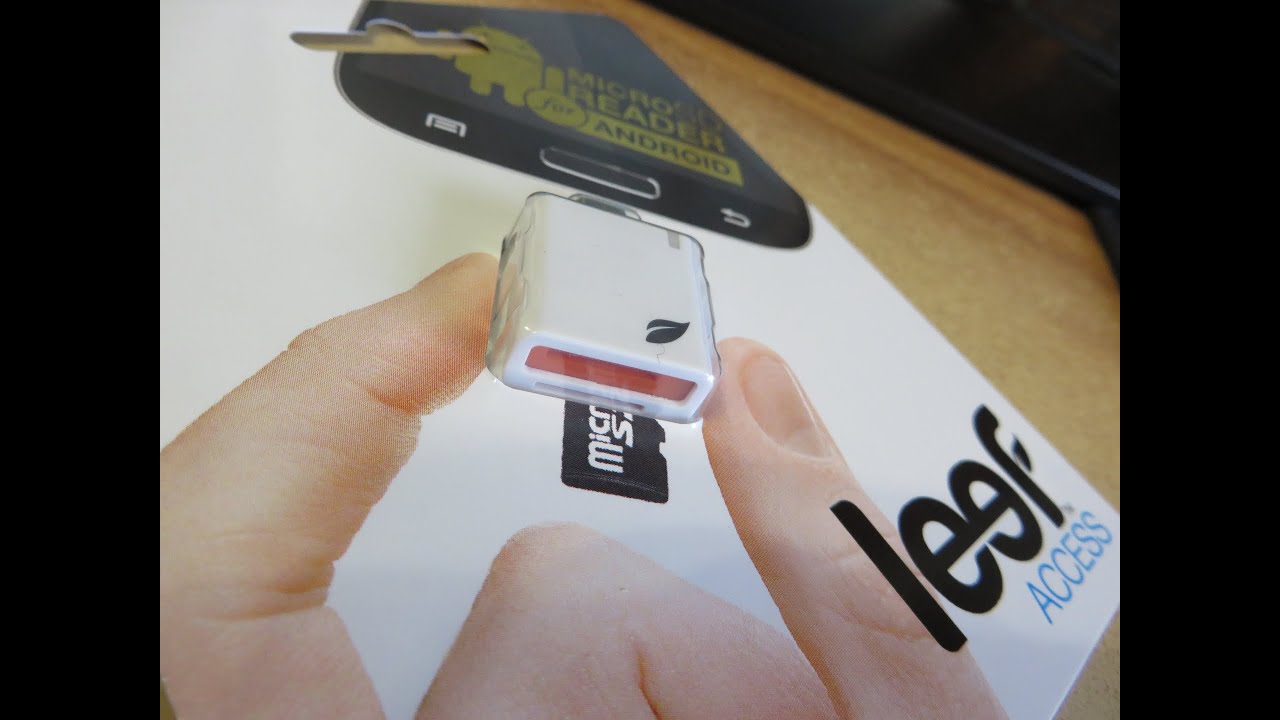 Картридер для вашего смартфона Leef Access - YouTube