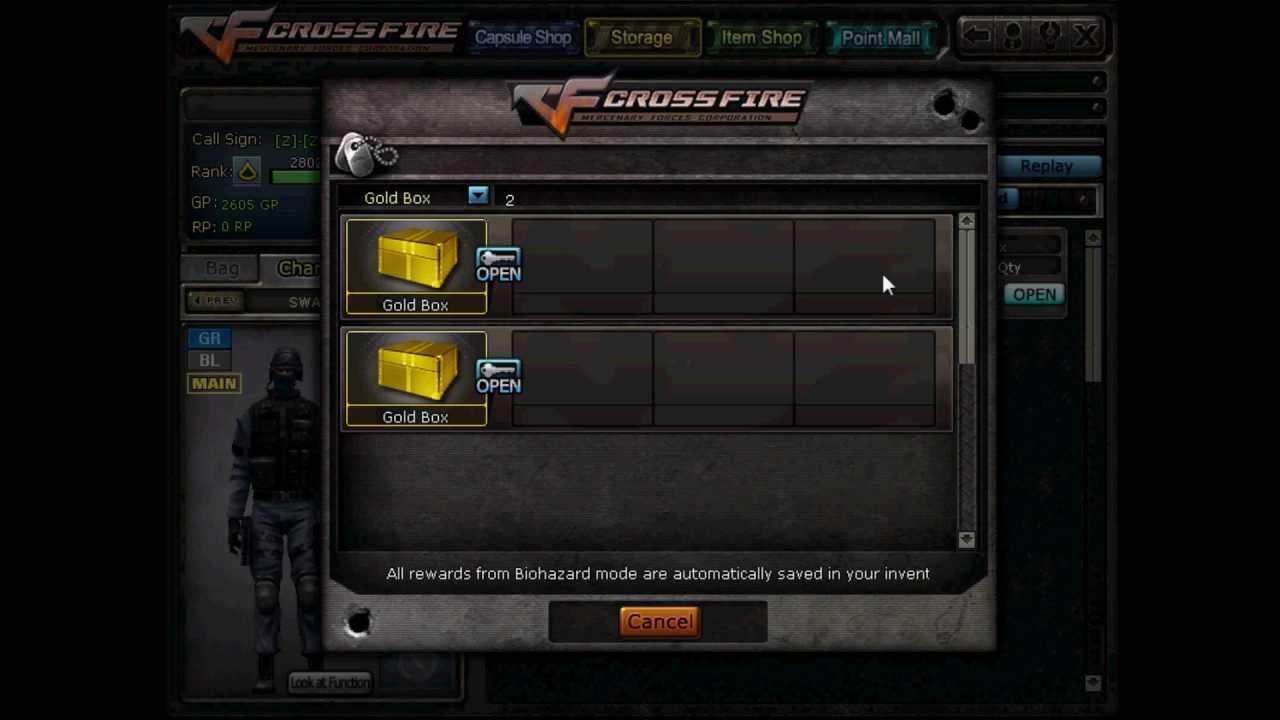 Crossfire Europe Opening 2 gold Box - by [Z]-[Z] - YouTube
