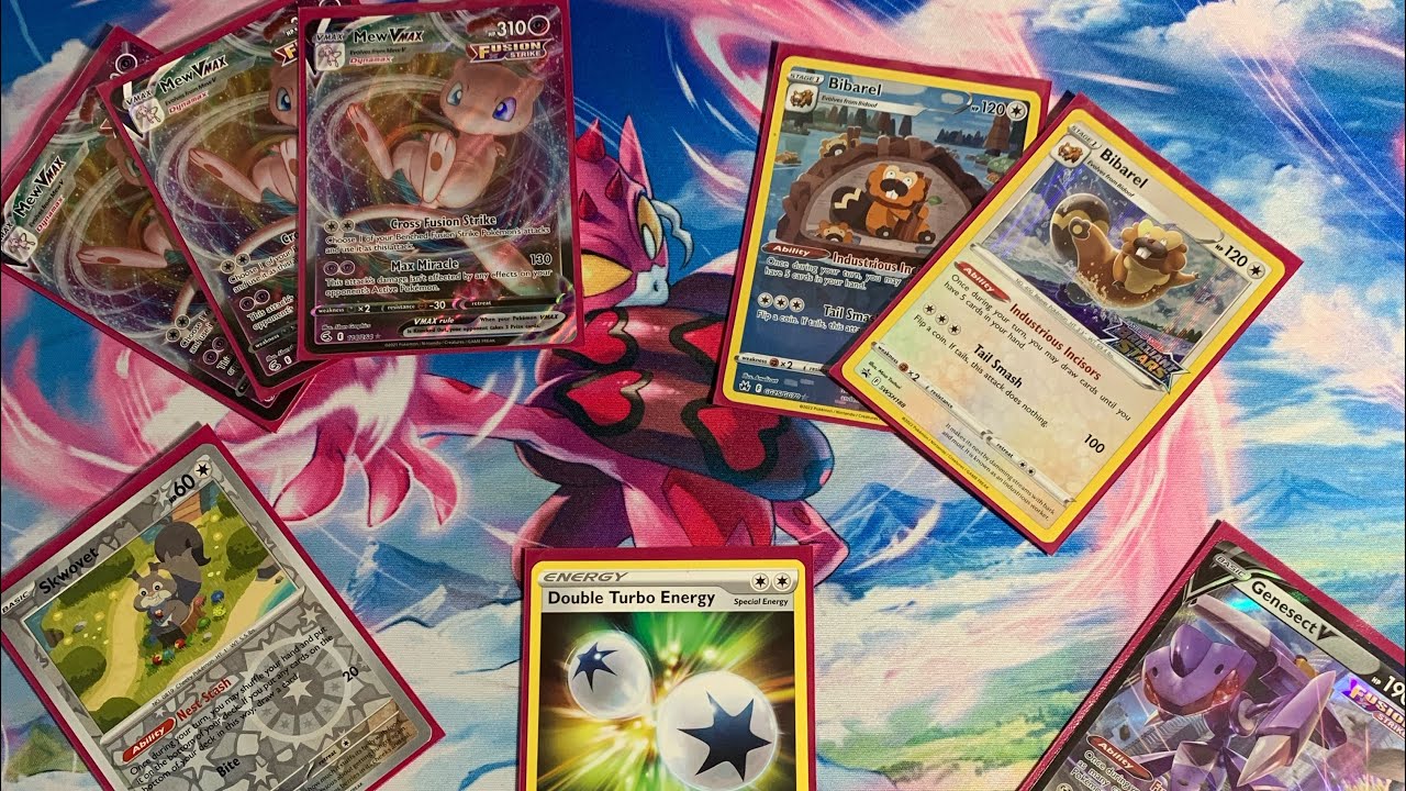 White Mew Vmax build - Deck profile - YouTube