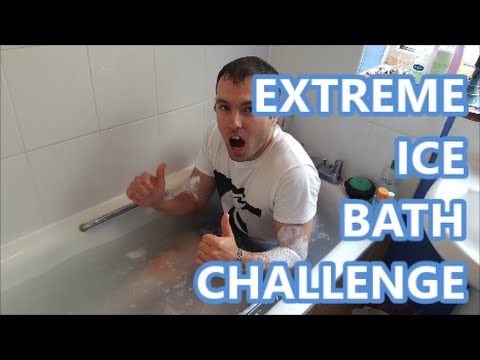 Extreme Ice Bath Challenge *scream alert - YouTube