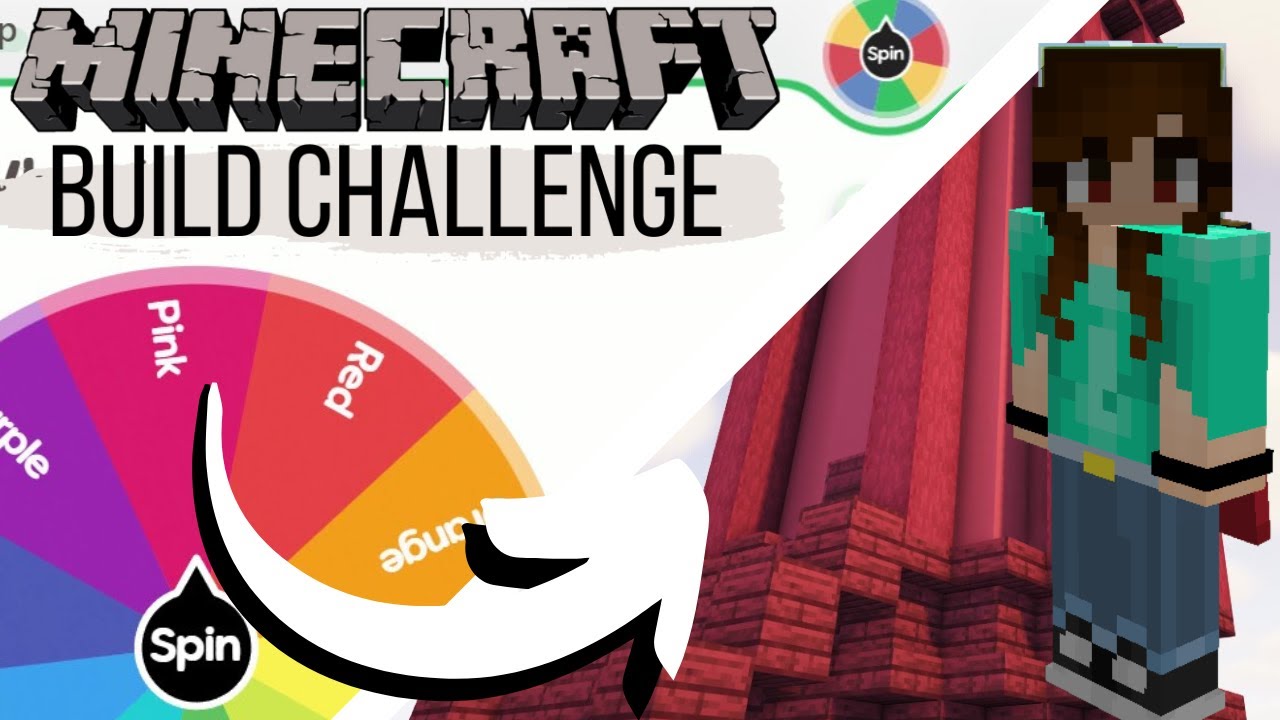 Using Only ONE Color to Build a Tower ! | Minecraft Building Challenge ...