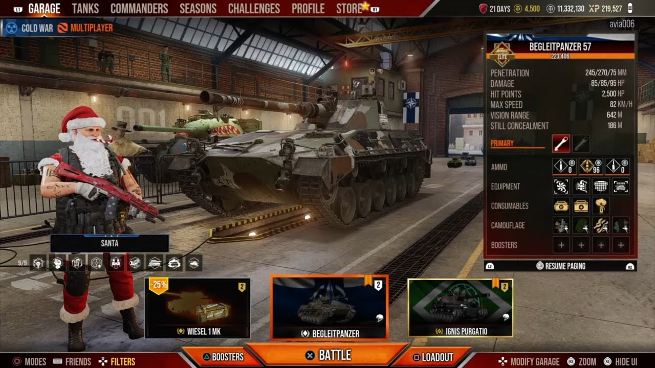 Grinding for a FREE 3D Commander | World of Tanks Console | WOT Console ...