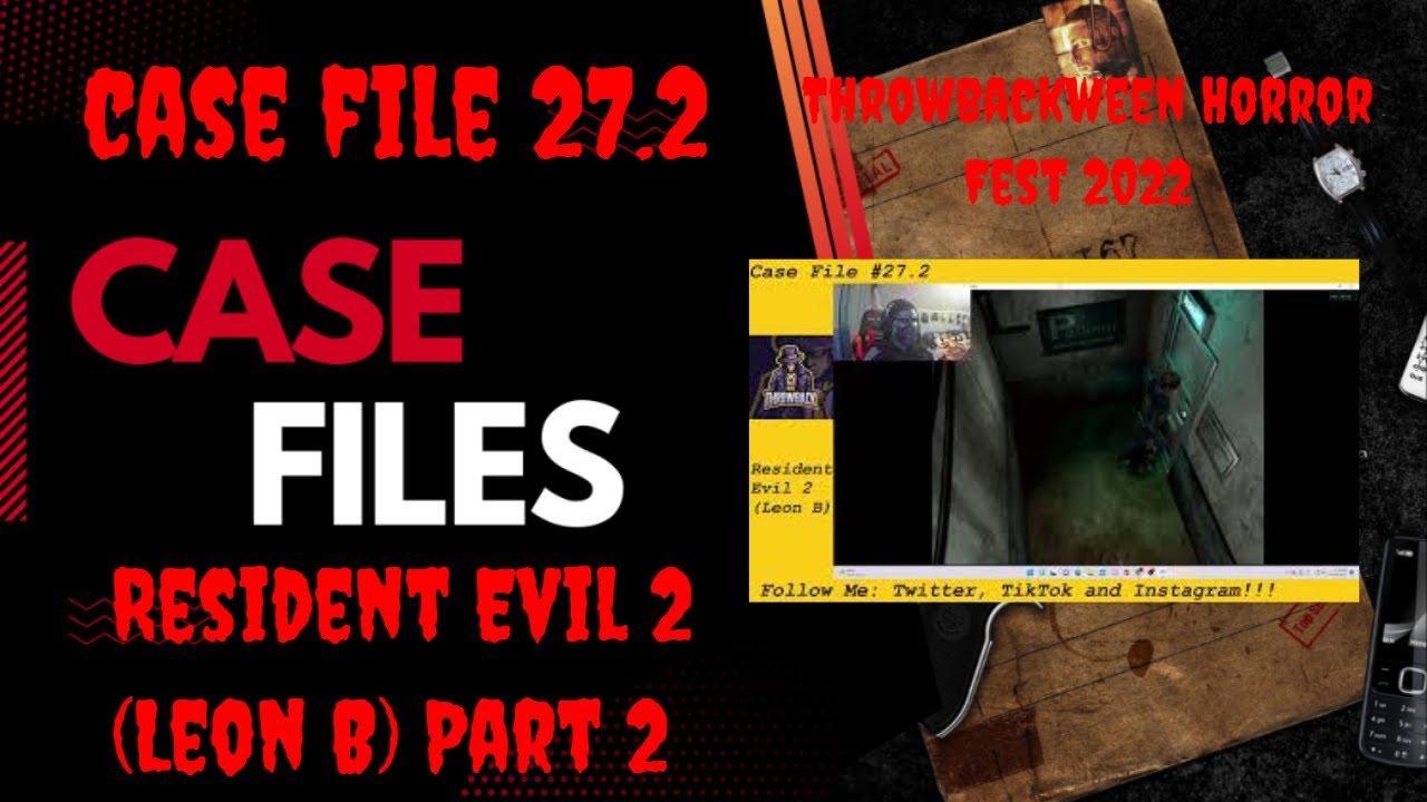 Case File 27.2: Resident Evil 2 (Leon B) Part 2 - YouTube
