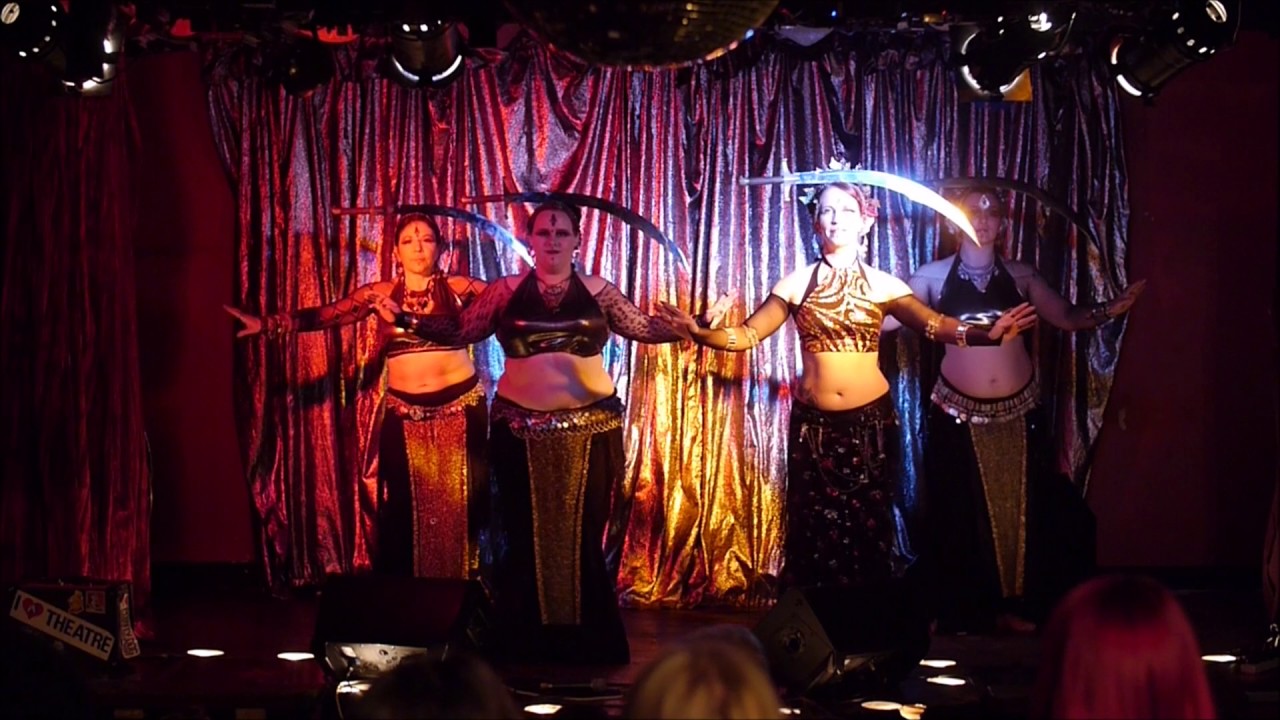 Firefly Belly Dance - Sword Fusion at Lads on Tour - YouTube