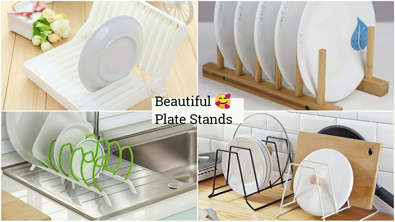 Amazon 30 Unique Plate Stand/ Dish Rack/ Stands for your kitchen 😍 ...