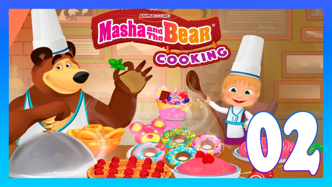 Masha and the Bear: Cooking / "Part 2" / Gameplay - English - No ...