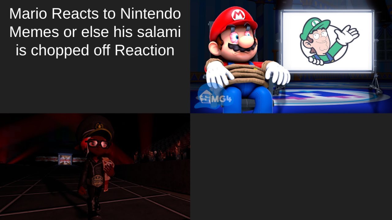 Cringe memes || Mario Reacts to Nintendo Memes or else his salami is ...