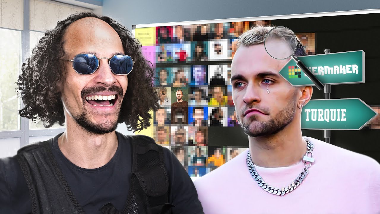 QUEL STREAMER A LA PLUS GROSSE CALVITIE ? (Tier List) - YouTube