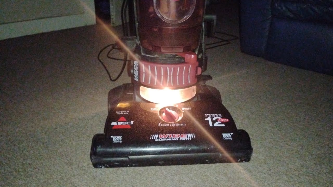 Bissell powerForce Bagless Turbo 6596 Vacuum cleaner very night Testing ...