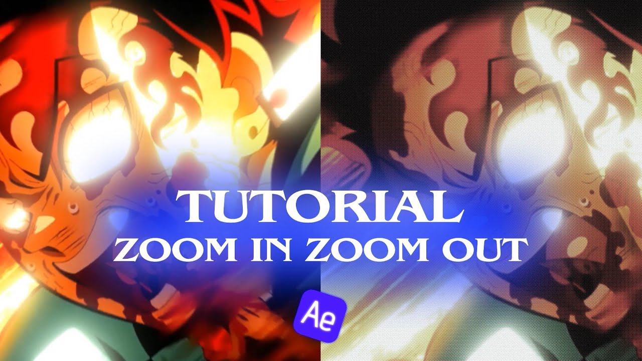 Smooth Zoom in Zoom OUT in After effects Tutorial - YouTube