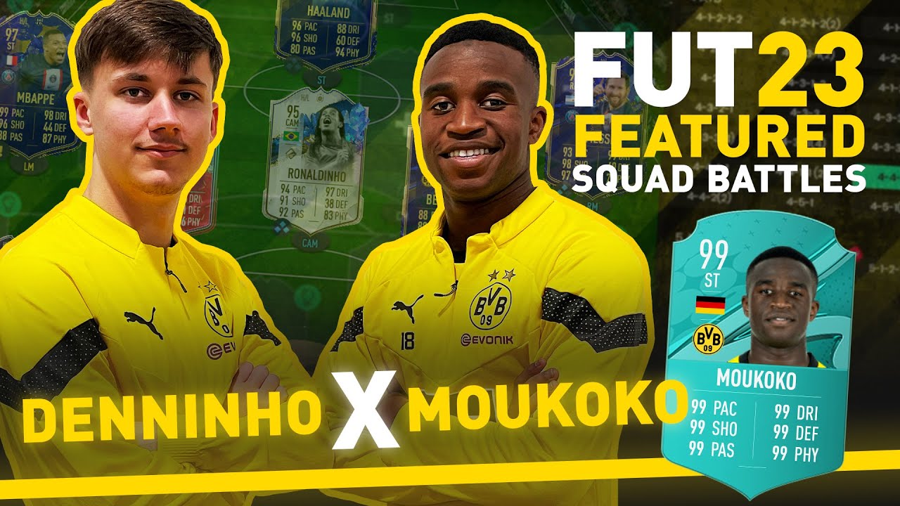 "This team is a blast!" | Squad Battle with Youssoufa Moukoko ...