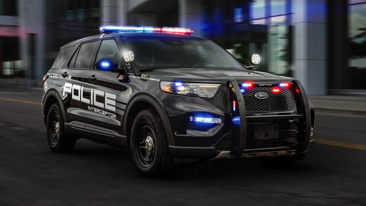 2025 Ford Police Interceptor Utility vehicles revealed! - YouTube