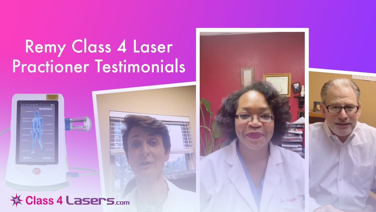 Watch REMY LASER Testimonials video from three Class 4 Laser ...