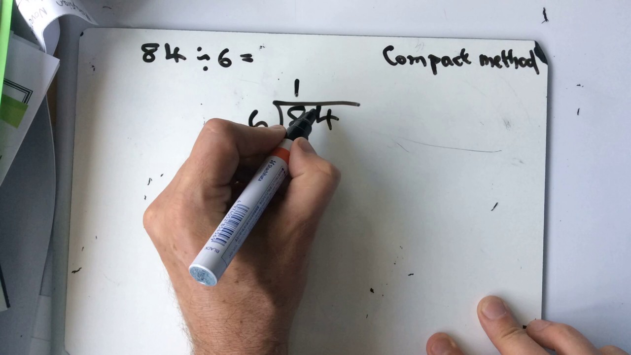 Division - compact written method 4 - YouTube