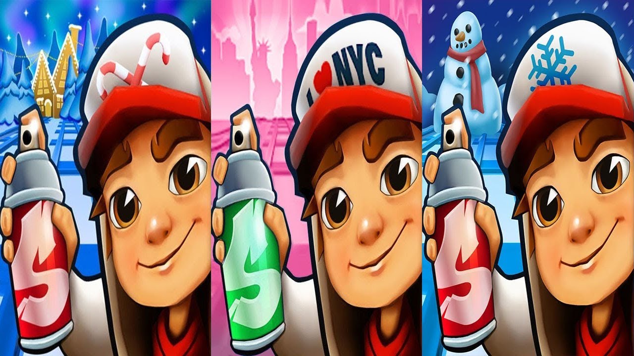 Subway Surfers Subway City 'Xmas 2022 vs Subway Surfers North Pole vs ...