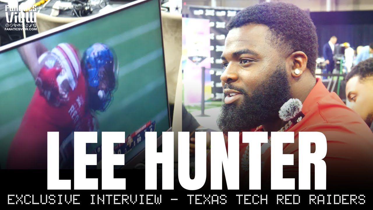 Lee Hunter Discusses Texas Tech Red Raiders 2025 Season While Playing ...