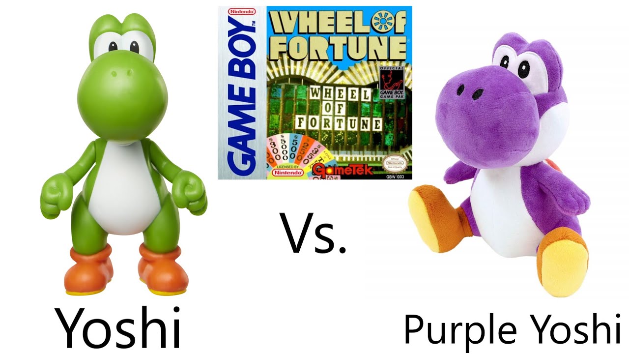 Wheel of Fortune Game Boy Season 3 Episode 60 (Yoshi vs. Purple Yoshi ...